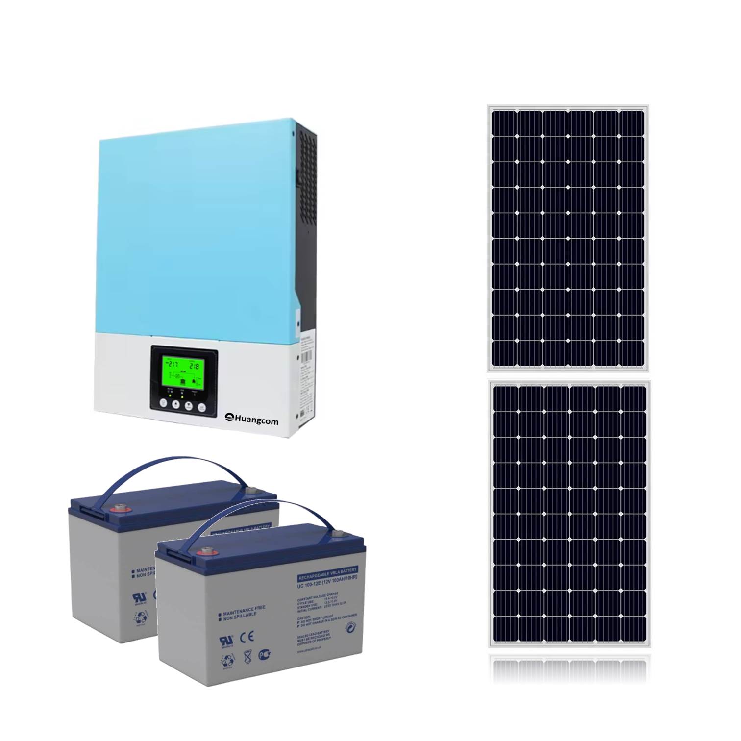 Kit Solar Off Grid 220V 3000W24V xKit