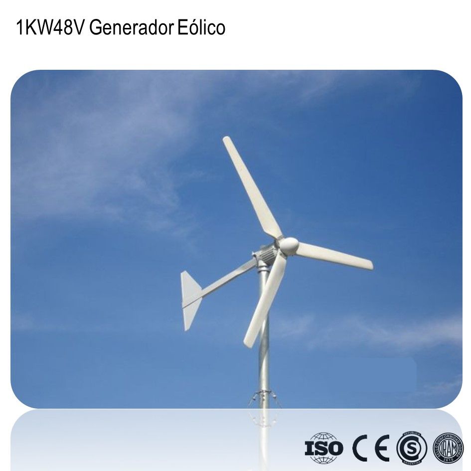 KIT-EOL-1000 Generador Eolico 1000W48V Completo xKit – Huangcom